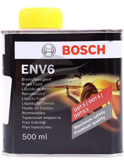 Buy Bosch ENV6 Premium Brake Fluid 500ml ENV6-500ML Online | Rolan ...