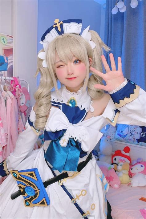 Barbara Cosplay From Geshin Impact 小柔seeu コスプレ 可愛い かわいいコスプレ