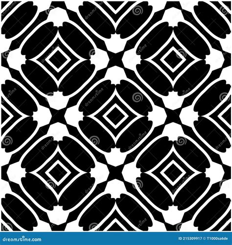 Geometric Vector Pattern With Triangular Elements Seamless Abstract Ornament For Wallpapers And