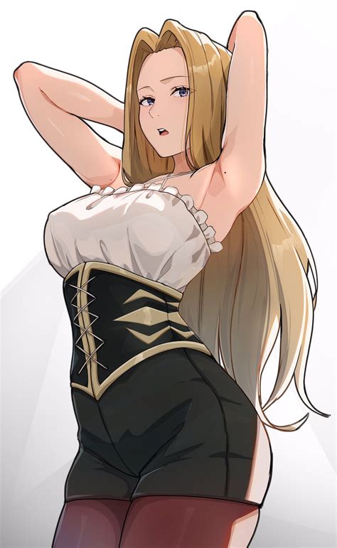 Yami Anko Methode Sousou No Frieren Sousou No Frieren Commentary Highres 1girl Armpits