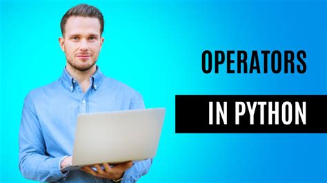 Operators In Python Youtube