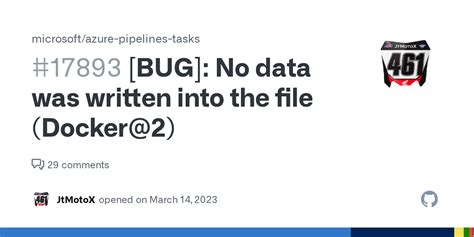 Bug No Data Was Written Into The File Docker2 · Issue 17893
