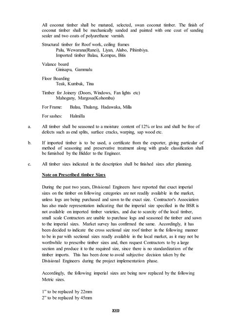 General Notes To Bsr Building Schedule Of Rates Docx General Notes To Bsr Building Schedule Of Rates Docx