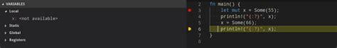 `option` variables show even when clearly set · issue 509 · rust