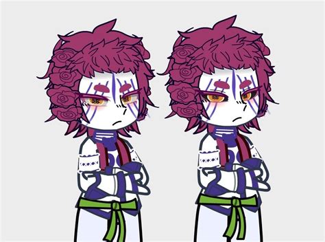 Akaza Kny Gacha Club Character Design Inspiration Club Design