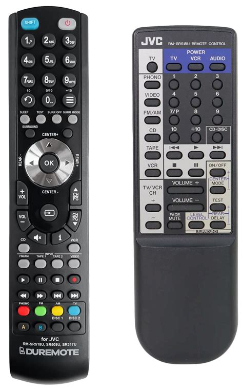JVC RM SR518U Remote Control Duplicate 17 6 REMOTE CONTROL WORLD