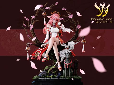 Yae Miko Nsfw Genshin Impact Imagination Studio