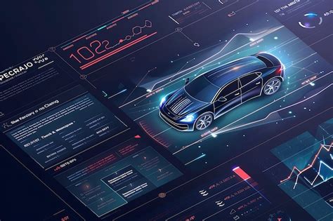 Autonomous Vehicle Testing A Dynamic Simulation Premium Ai Generated Image