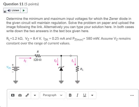 Solved Question 11 5 Points Listen → Determine The Minimum