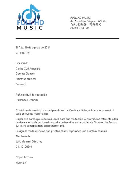 Carta Estilo Ejecutivo 2 Pdf