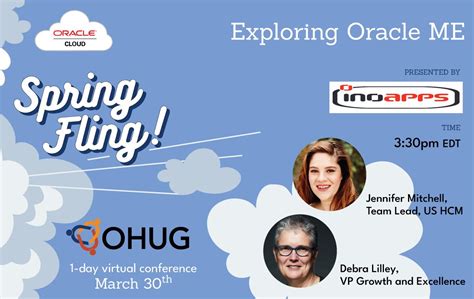 Oracle Hcm Users Group Ohug On Linkedin 2023springfling Oraclecloud Inoapps Oracleme Ohug