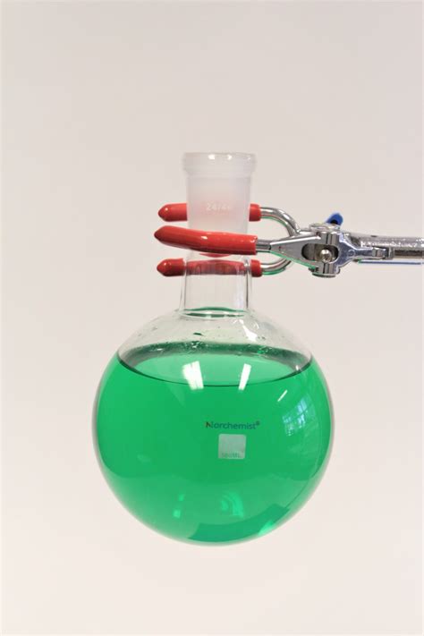 Round Bottom Boiling Flask Borosilicate Glass 500 Ml 24 40 Norchemist