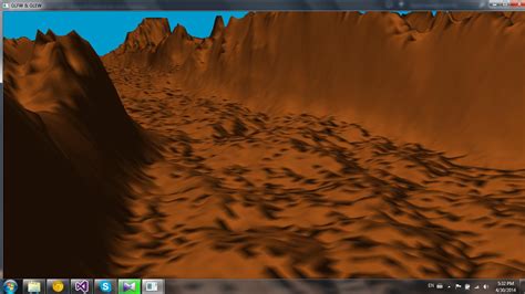 C Weird Normal Generation On Height Map Based Terrain Stack Overflow