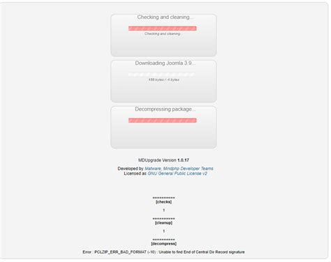 สอบถาม Mdupgrade อัปเกรด Joomla 25 ไป 3 หน้า 2 เว็บบอร์ด Php เว็บส่งเสริมการเรียนรู้