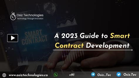 Smart Contract Development Company Osiz Technologies Presentation Free To Download