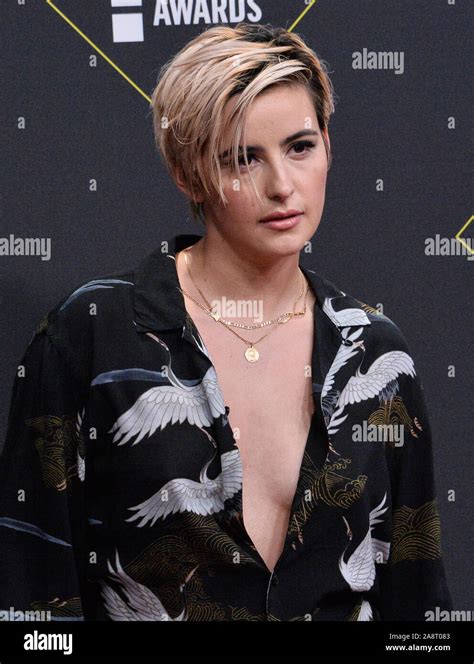 Santa Monica Usa 10th Nov 2019 Actor Jacqueline Toboni Arrives For