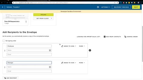 How To Use Docusign Templates