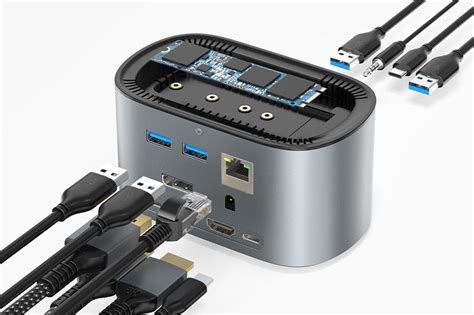 전력 공급 기능이 있는 1개의 3중 모니터 Usb C 도킹 스테이션에 대해 13 Cabletime