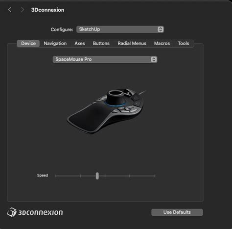 3dconnnexion Settings Not Saving Sketchup Settings Technical Problems Sketchup Community