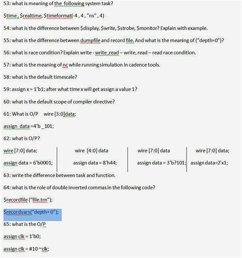 Mantra Vlsi Verilog Code For Interview