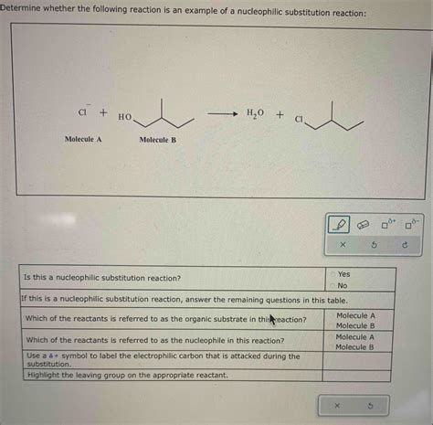 Solved Determine Whether The Following Reaction Is An