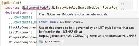 Angular Why I Cant Import Part Of Ng Zorro Antds Module Stack Overflow