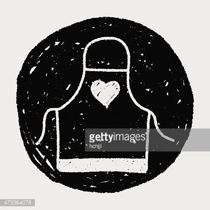 Apron Doodle Drawing Stock Vector Royalty Free FreeImages