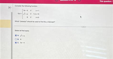 Solved This Question 1consider The Following