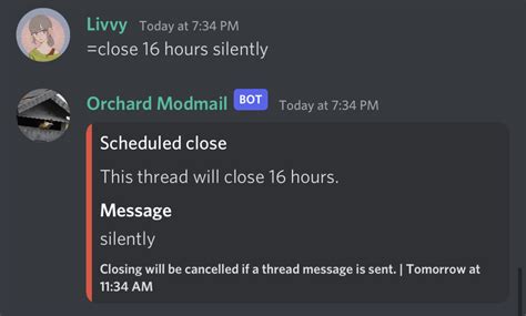 Bug Silently Closing Threads Not Working As Intended · Issue 3214