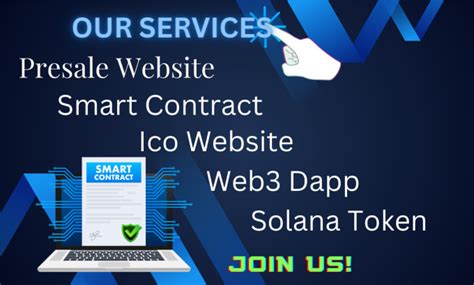Do Ico Website Token Launch With Smart Contract Wallet Connect By