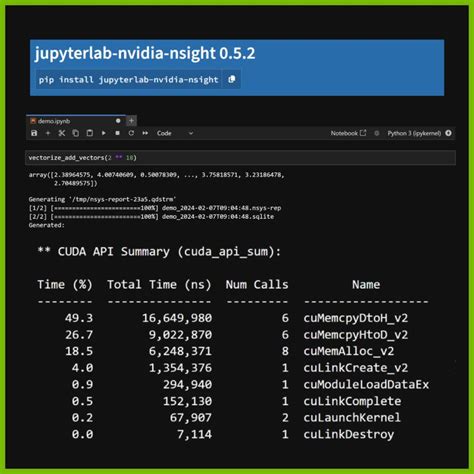 Nvidia Data Center On Linkedin Nsight Jupyterlab