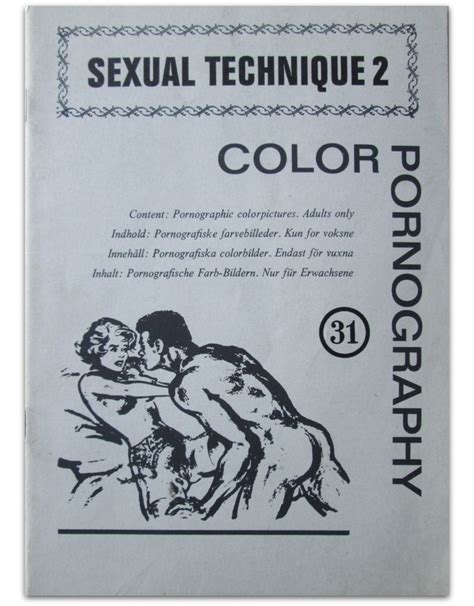 Peter Theander Sexual Technique No Pornography Instruction Arcana Cabana