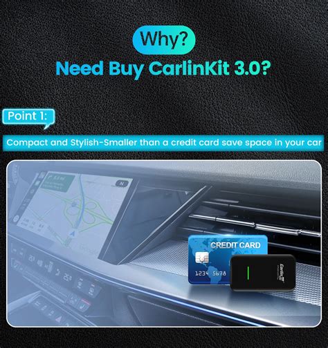 Carlinkit Apple Carplay Wireless Dongle 30 Car Play Adapter For Audi