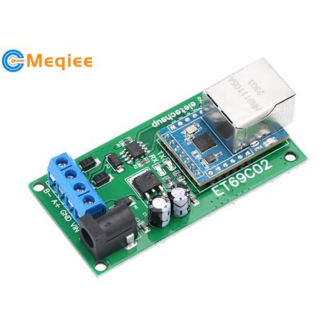 โมดลแปลง RS485 เปนอเธอรเนต TCP IP MQTT Modbus RTU Shopee Thailand