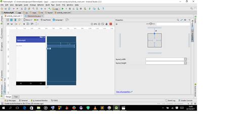 Activity Main Xml Android Studio Je N Arrive Pas A Voir La Listes Des
