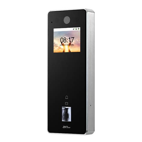 Fingerprint Terminal With Sip Video Intercom Function F35 Zkteco
