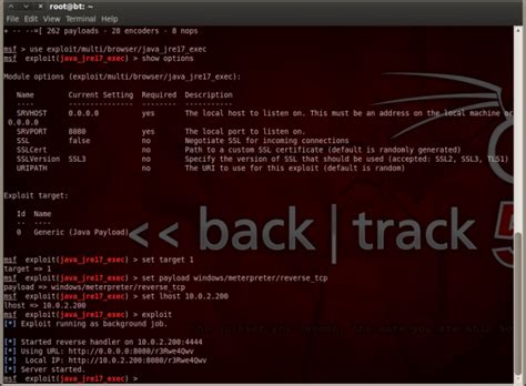 02 Metasploit Java Attacks Via A Second Web Site Cyberoperations
