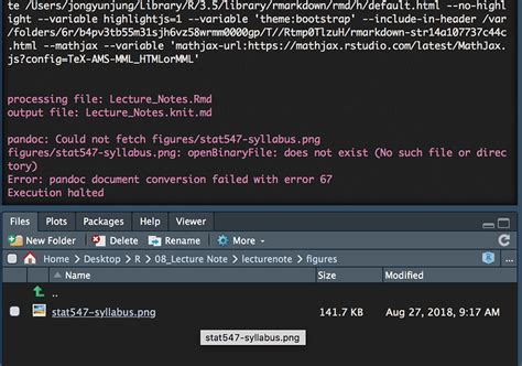 Error With Inserting Picture In R Markdown Publishing Your Results