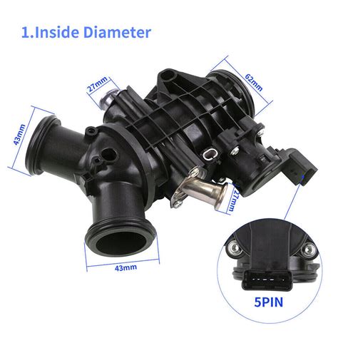 1pc Throttle Body for Land Rover Range Rover 2010- LR013102 LR079230 ...