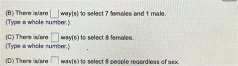Solved Suppose That 8 Female And 5 Male Applicants Have Been Chegg Com