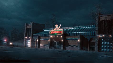 Five Nights At Freddys Environment Design Behance