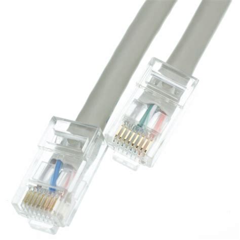 Cable Cat6 Gray Ethernet Patch Cable Bootless 1 Foot 1 Count Ralphs