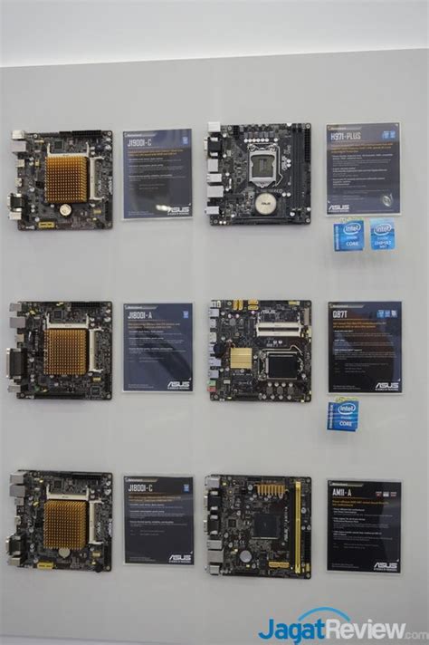Asus Motherboard Mini Itx Dan Soc Motherboard Terbaru Dipamerkan Di
