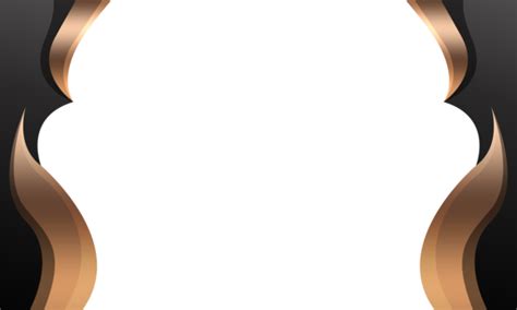 추상 검은색과 금색 초대 표지 프레임 테두리 템플릿 초대장 테두리 럭셔리 커버 황금 Png 일러스트 및 Psd 이미지 무료 다운로드 Pngtree