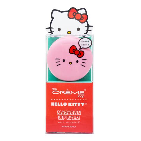 Buy The Crème Shop Hello Kitty® Macaron Lip Balm Limited Edition Sephora Singapore