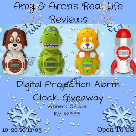 Ogitchida Kwe S Book Blog Blogger Opp Digital Projection Alarm Clock Giveaway
