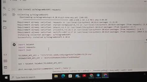Tejasreelakshmi Peethala On Linkedin Aimers Aimerssociety Chatbot Telegrambot Weatherbot
