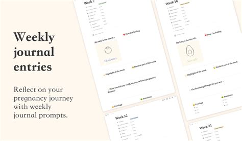 Pregnancy Planner And Journal Template Notion Everything