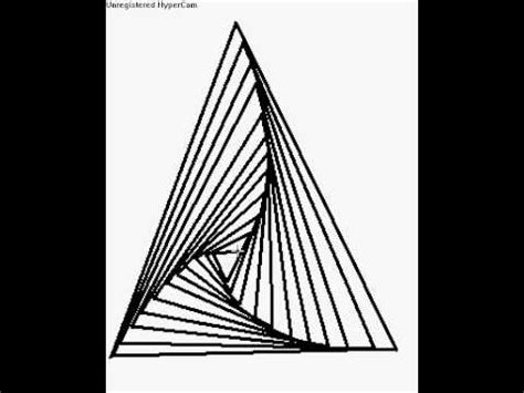 How To Draw The Illusion Triangle YouTube