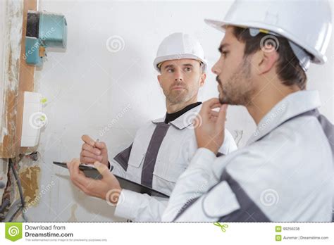 Questioning About Electrical Panel Stock Photo Image Of Install Identify